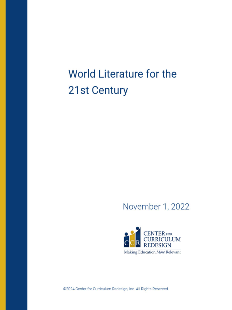 World Literature For The 21st Century | PDF | Imagination | Learning