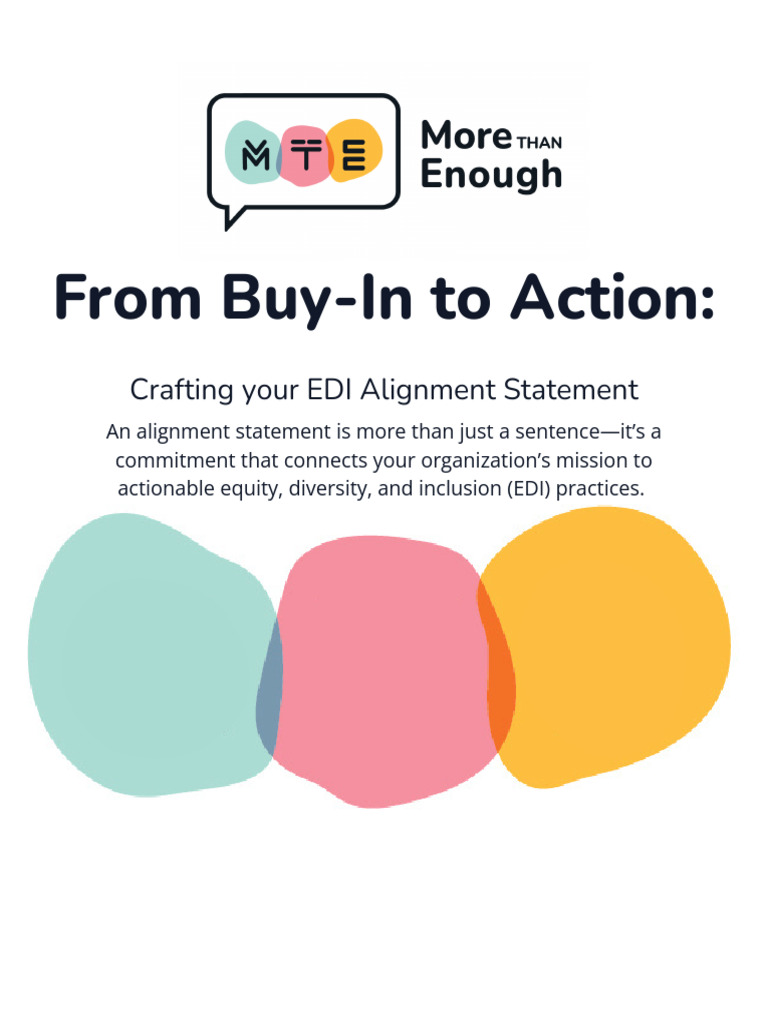 Alignment Statement Workbook | PDF | Goal | Leadership