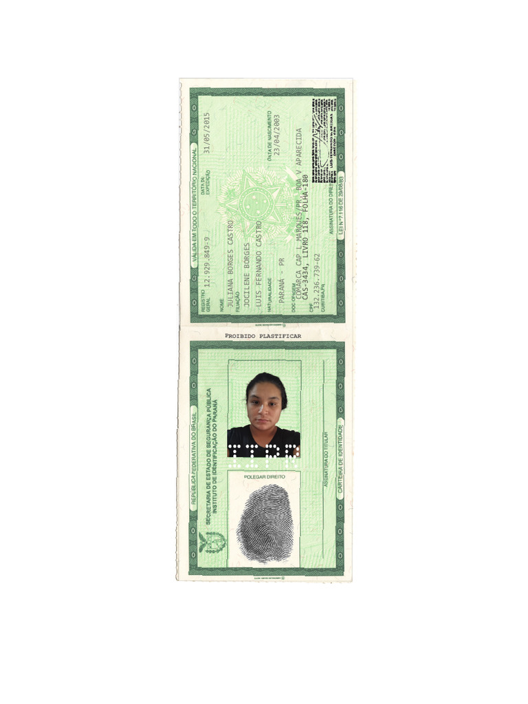 RG - Parana Reginaldo Czezacki | PDF