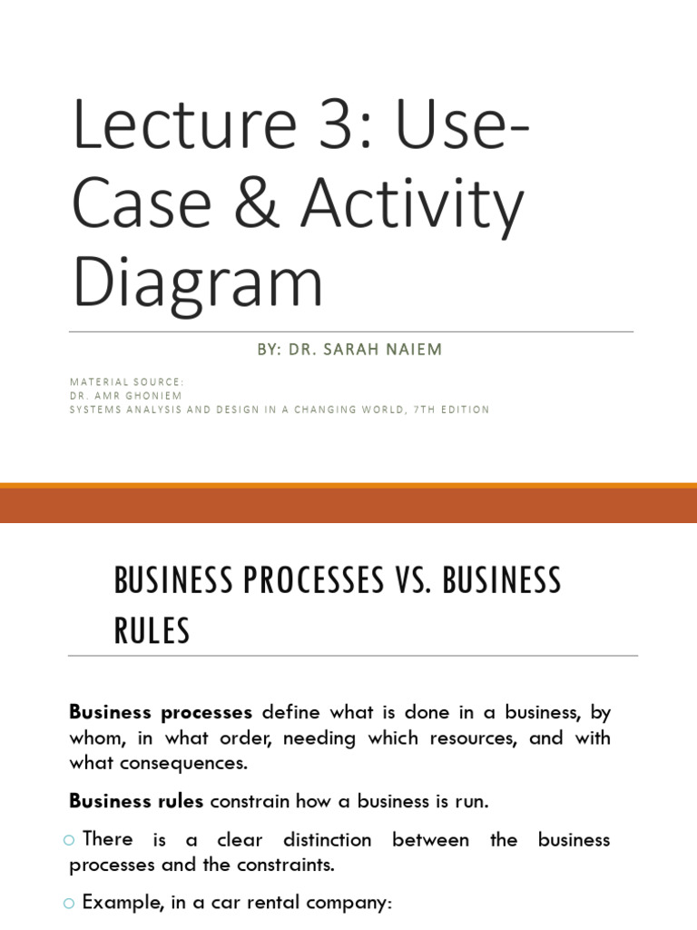 Lecture-3 | PDF | Use Case | Systems Engineering