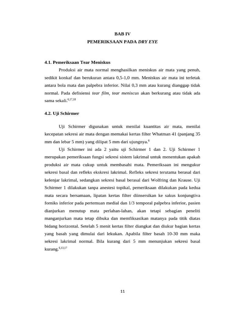 BAB 4 Pemeriksaan Dry Aye | PDF
