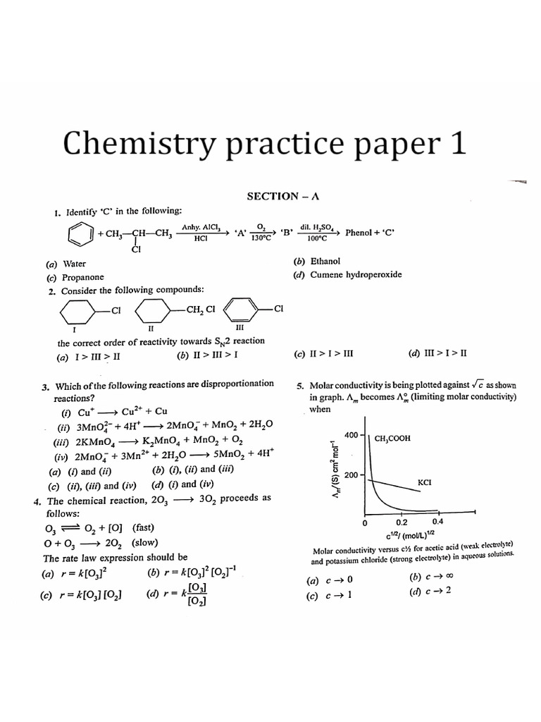 Practice Paper 1 | PDF