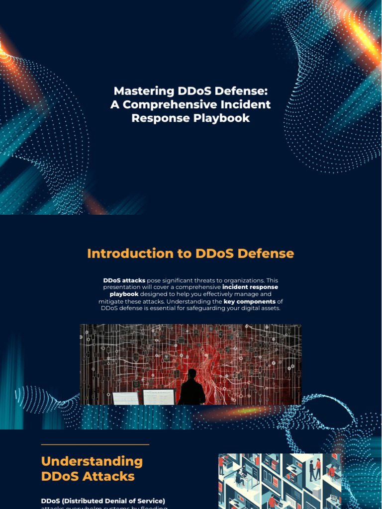 DDoS Incident Response Playbook | PDF | Denial Of Service Attack ...