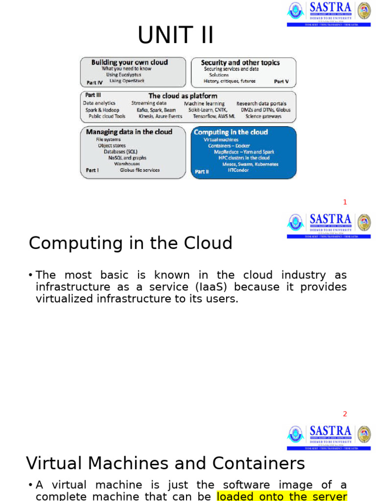 UNIT 2 | PDF | Virtual Machine | Virtualization