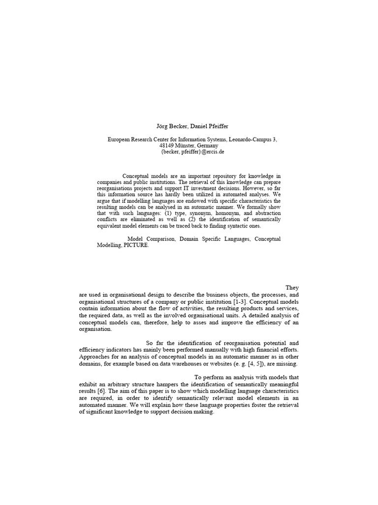 Automated Knowledge Retrieval Models | PDF | Conceptual Model | Semantics