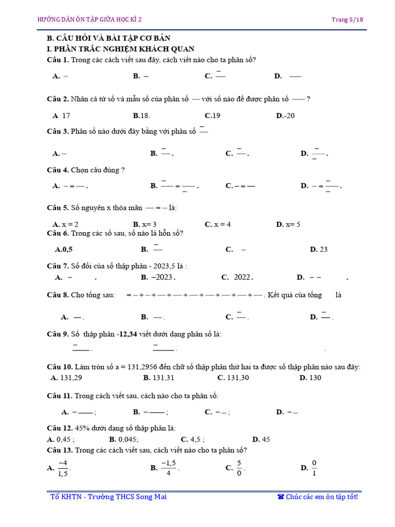 de-cuong-giua-hoc-ki-2-toan-6-nam-2023-2024-truong-thcs-song-mai-bac-giang-trang | PDF