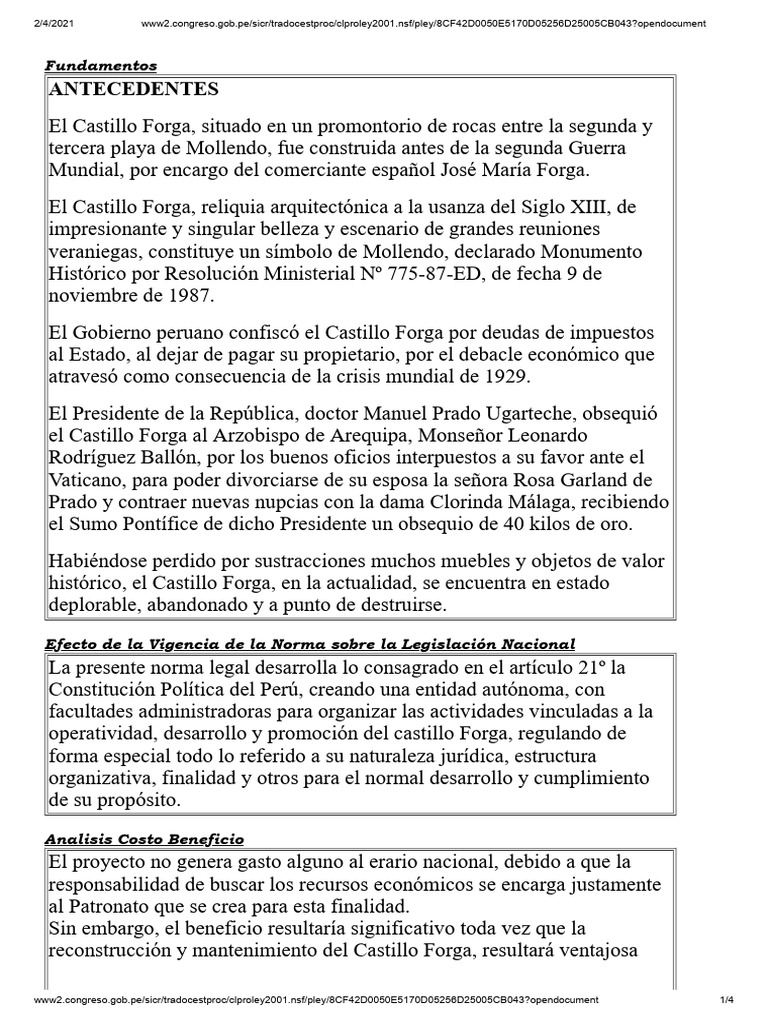 RM #775-87-Ed Castillo Forga | PDF | Dominio eminente | Turismo