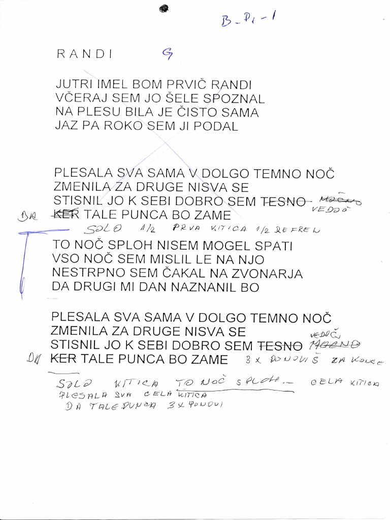 M007 Prvi Randi | PDF