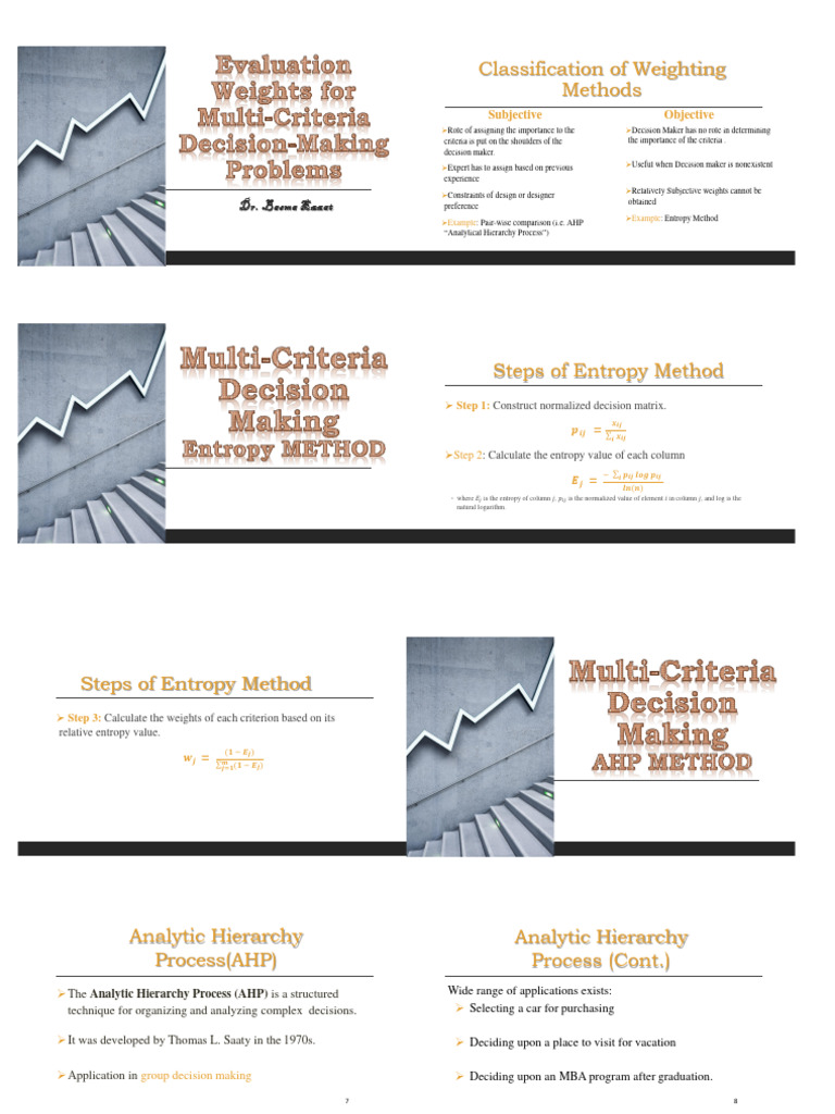 DS615 - Lect 7 - Weighting Methods | PDF | Eigenvalues And Eigenvectors | Applied Mathematics