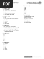 Project 1 Unit 2 Progress Test | PDF | Foreign Language Studies