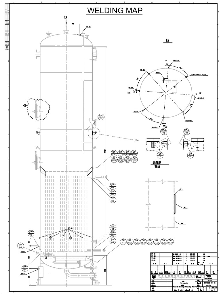 Welding Map Hydrogenerator-01 | PDF