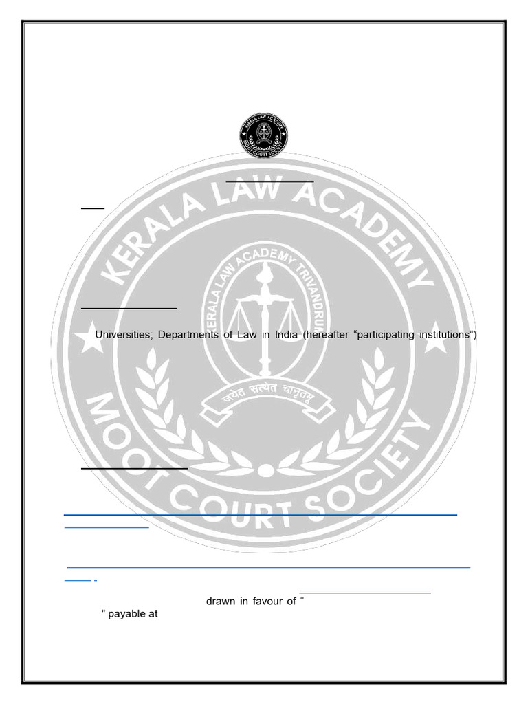 34th Rules & Regulations - Kla MCC 25-1 | PDF | Judge