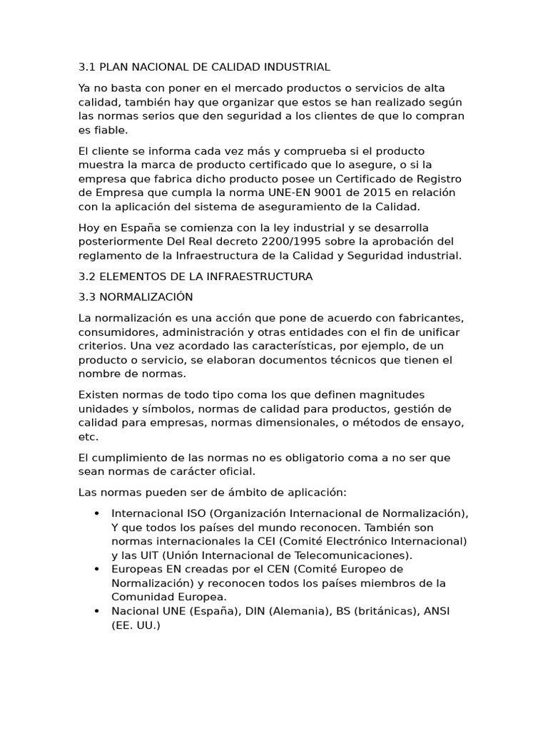 Resumen Geca Calidad T3 | PDF | Calidad (comercial) | Calibración