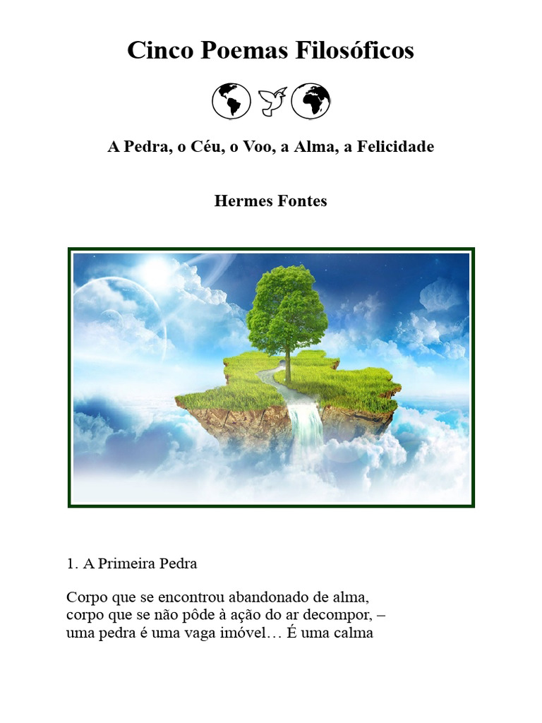 Cinco Poemas Filosóficos | PDF | Céu
