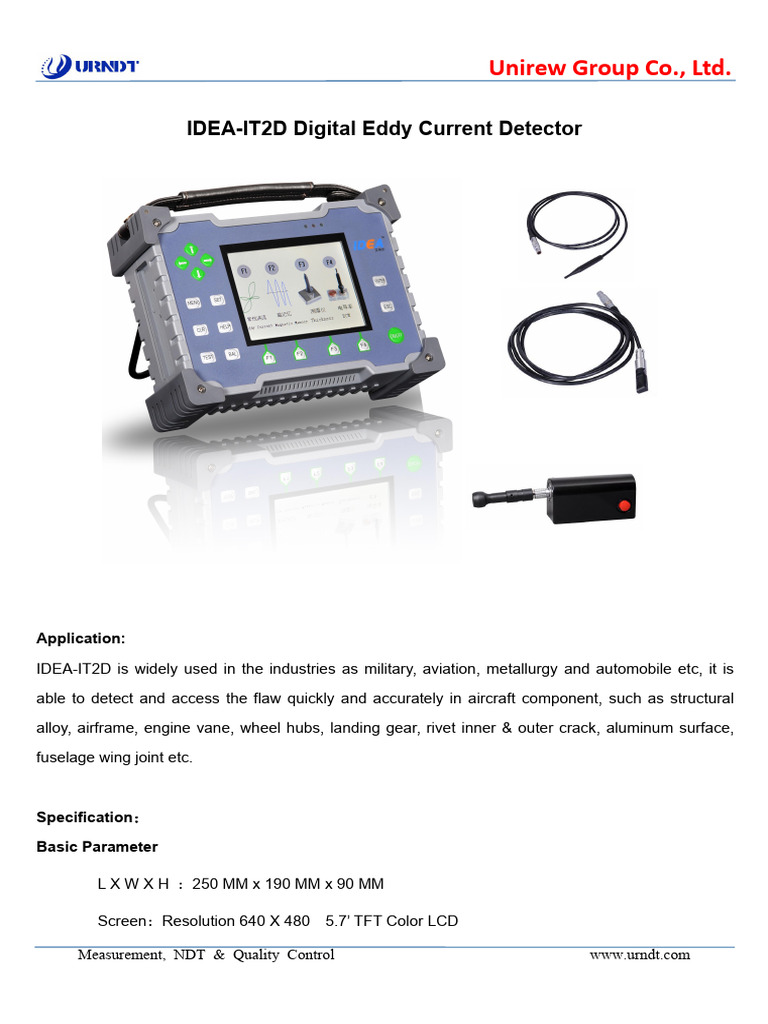 Digital Eddy Current Detector | PDF | Information And Communications Technology | Electrical ...