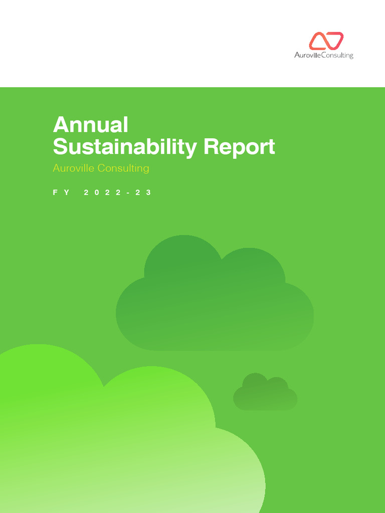 AVC Annual Sustainability Report 2022 23 | PDF | Greenhouse Gas ...