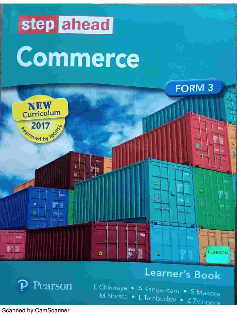 Commerce BK 3 (Step Ahead) | PDF