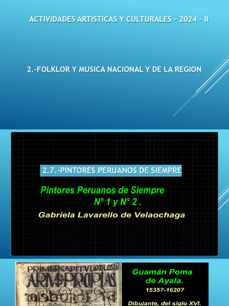 Pintores Peruanos | PDF