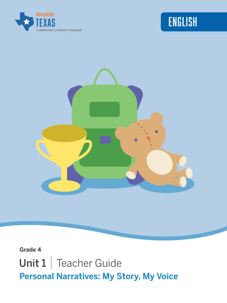 g4 U01 Personal Narratives My Story My Voice-New 0 | PDF | Letter Case ...