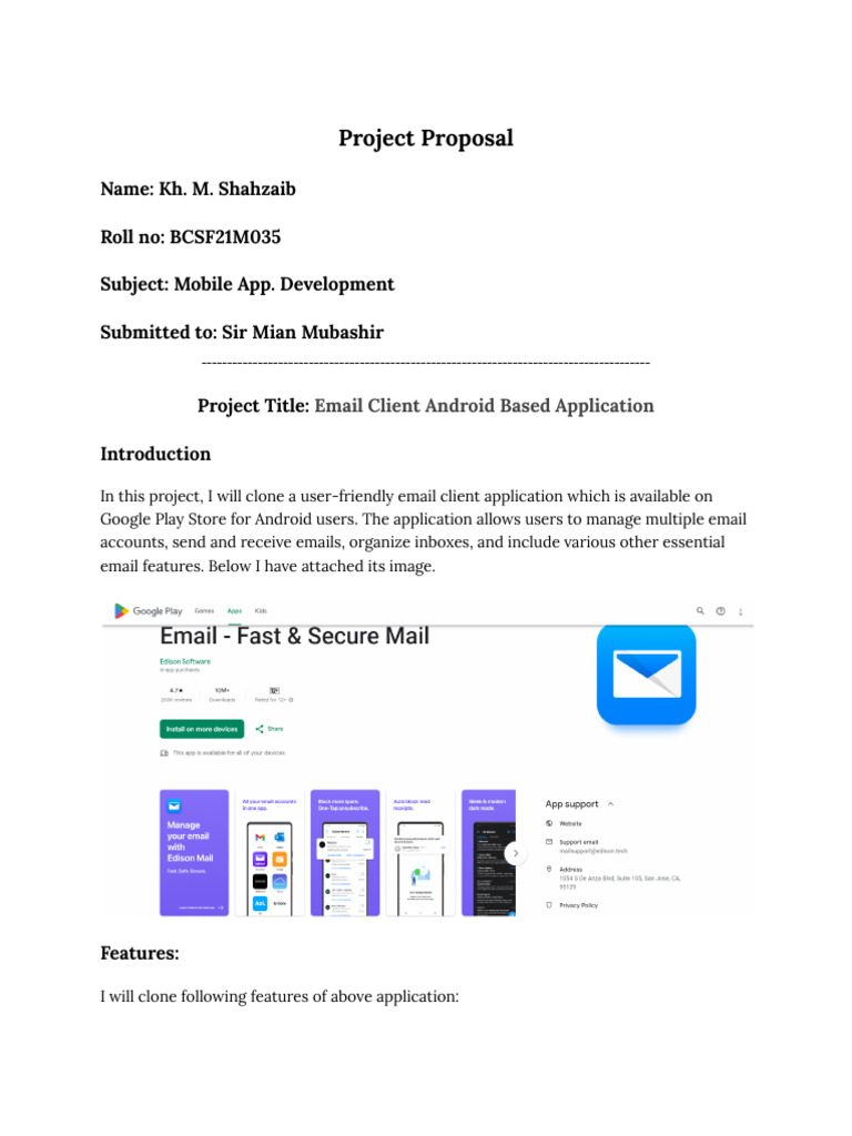 MAD Project (Before Mids) Proposal | PDF
