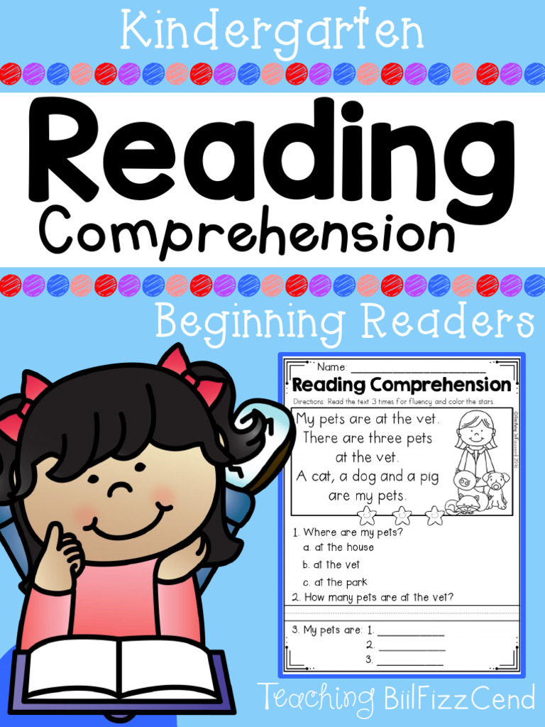 Kinder Reading Comprehension | PDF | Digital Millennium Copyright Act