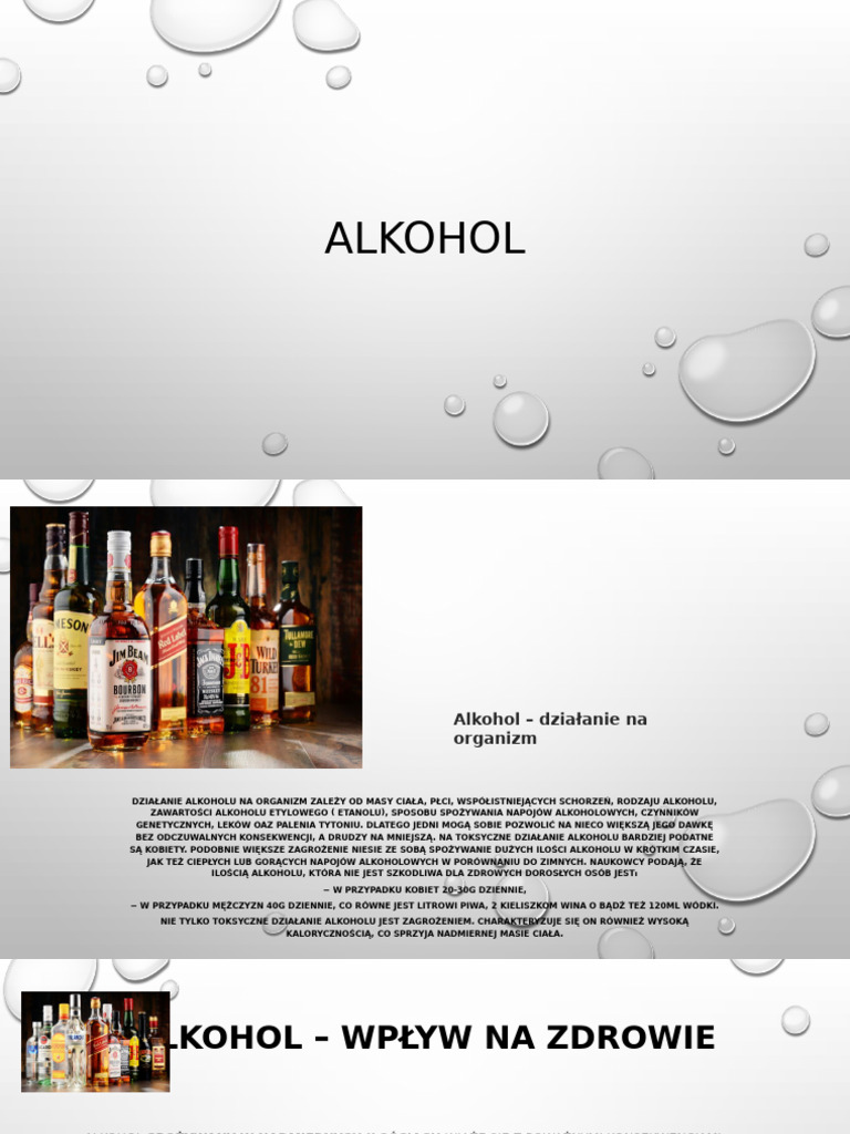 alkohol | PDF