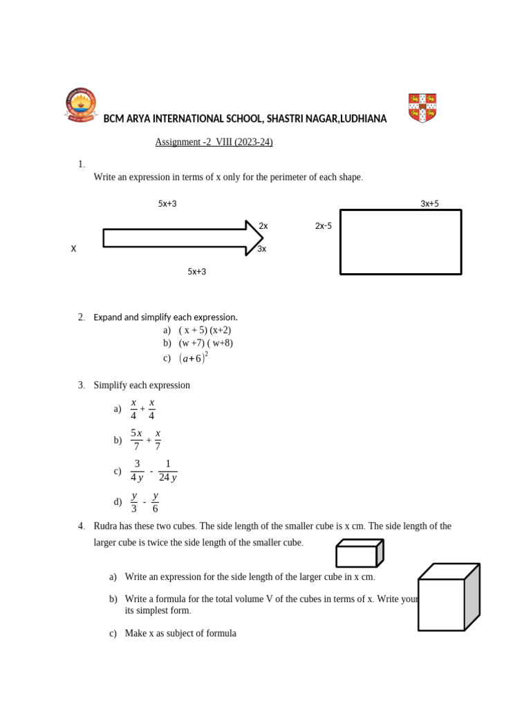 1153-C-6481-Viii CH 2 Assignment | PDF