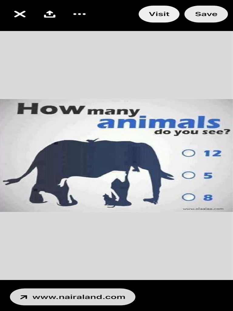 IQ Test Picture Puzzle With Answer | PDF