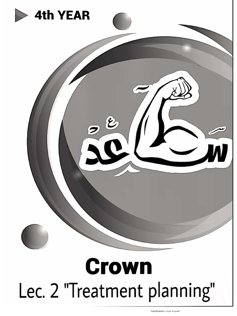 #Crown Lec 2 Treatment planning | PDF