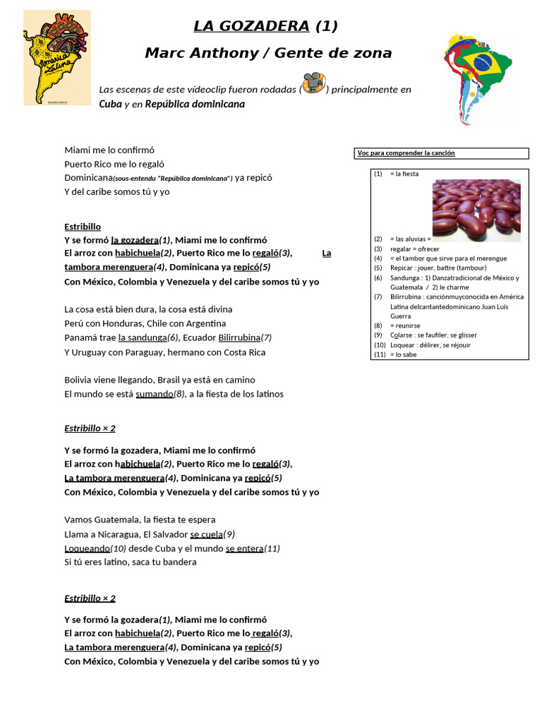 La Gozadera | PDF | America latina | Musica Latinoamericana