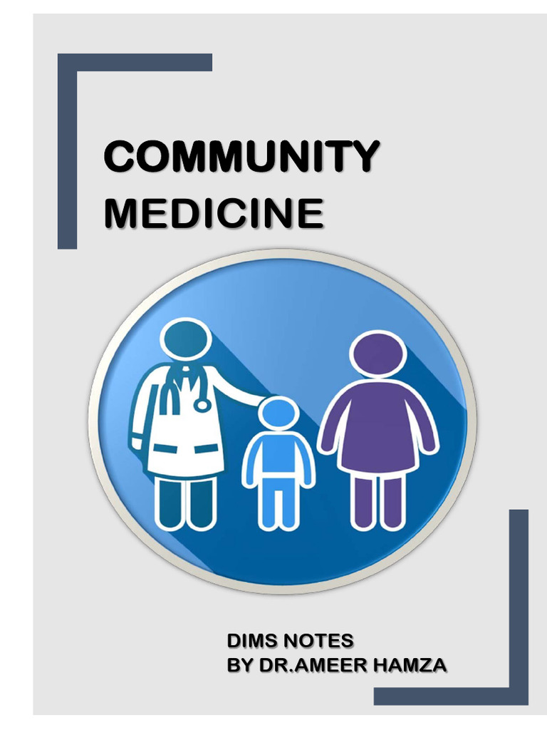 Community Medicine Handwritten Notes | PDF