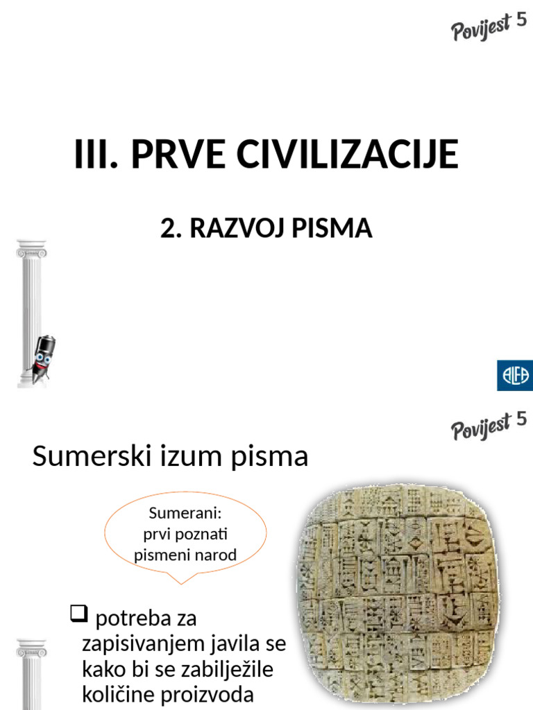 Razvoj Pisma | PDF