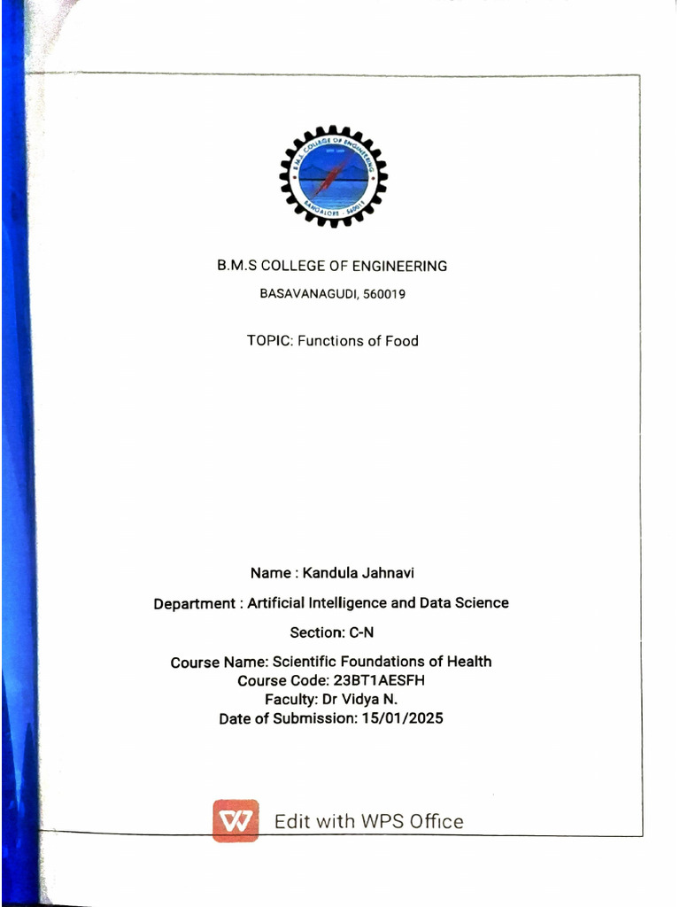 18 Kandula Jahnavi SFH | PDF