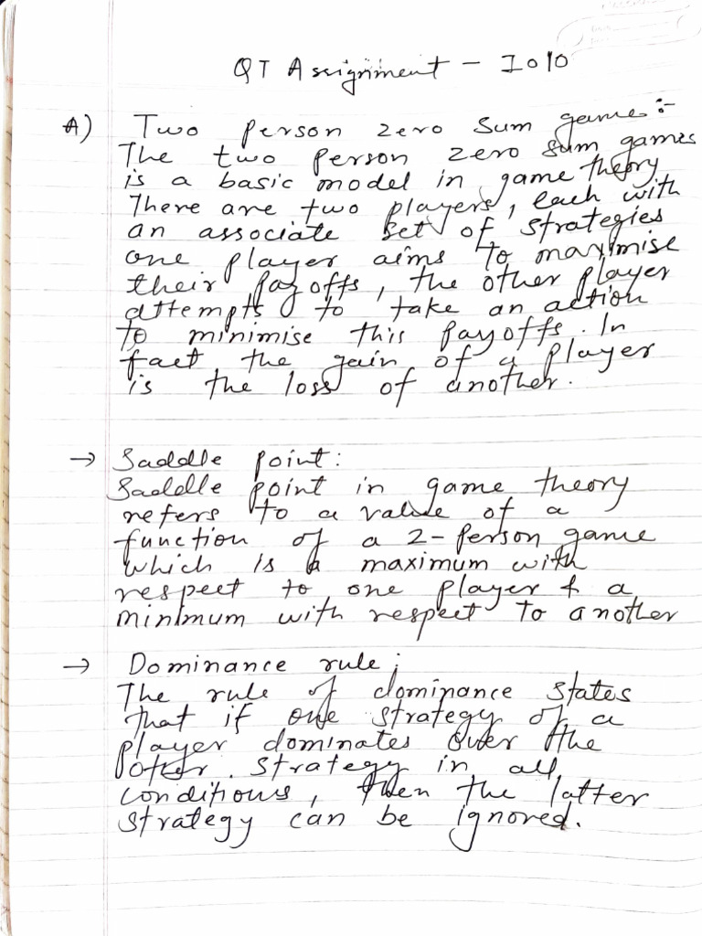 I010 - Deepak Chaudhary QT Assignment | PDF
