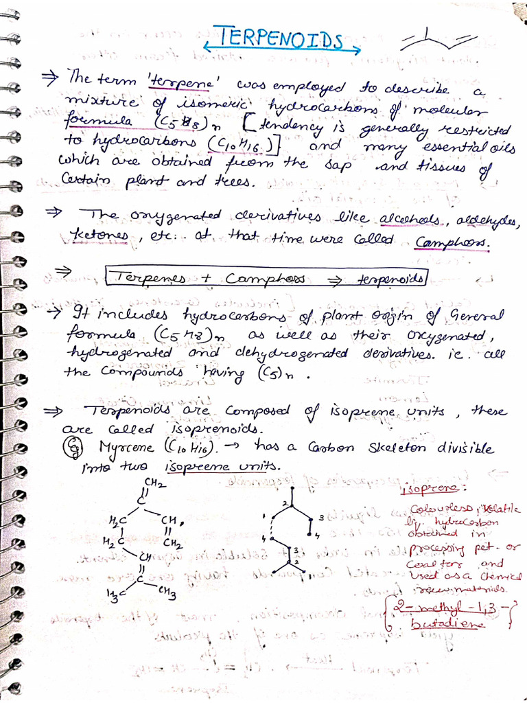 Terpenoids CNP | PDF