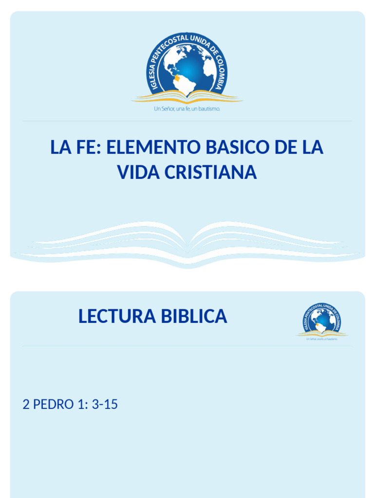 ENSEÑANZA LA FE COMO ELEMENTO BASICO DE NUESTRA VIDA CRISTIANA | PDF | Fe | Cristo (título)