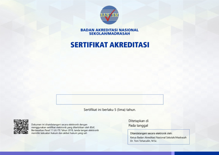 Akreditasi A MIS NU Ibtidaul Falah | PDF