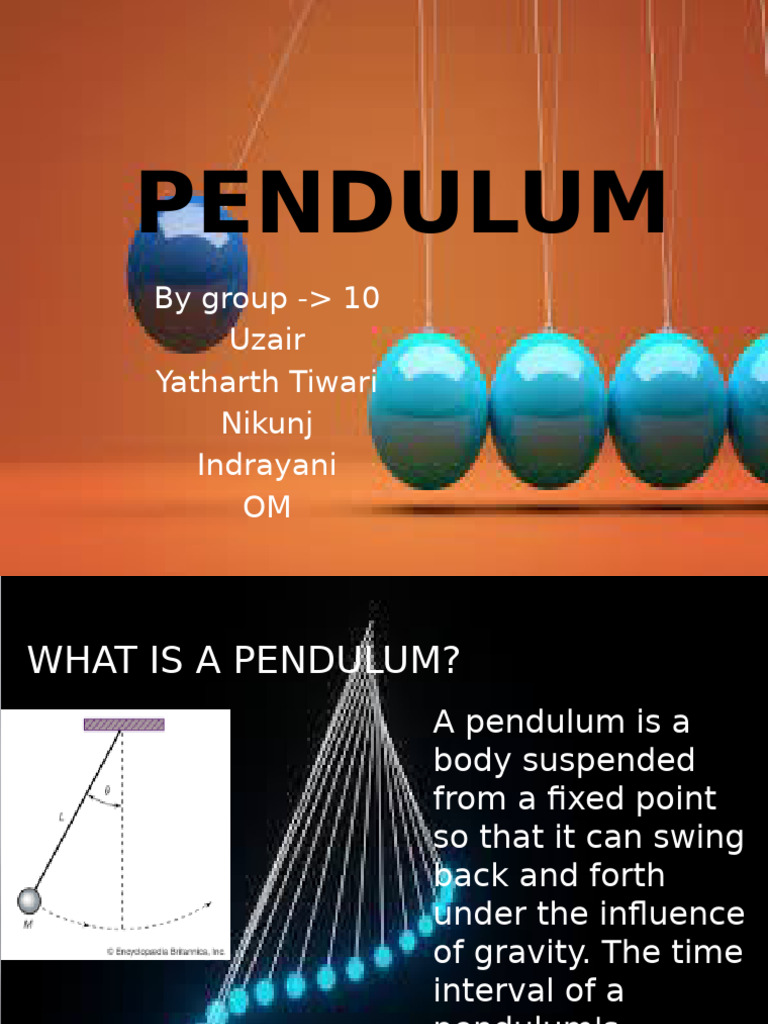 pendulum | PDF | Pendulum | Force