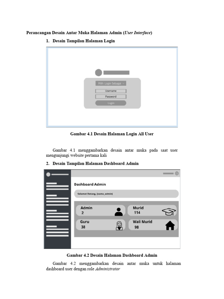 Perancangan Desain Antar Muka (User Interface) | PDF