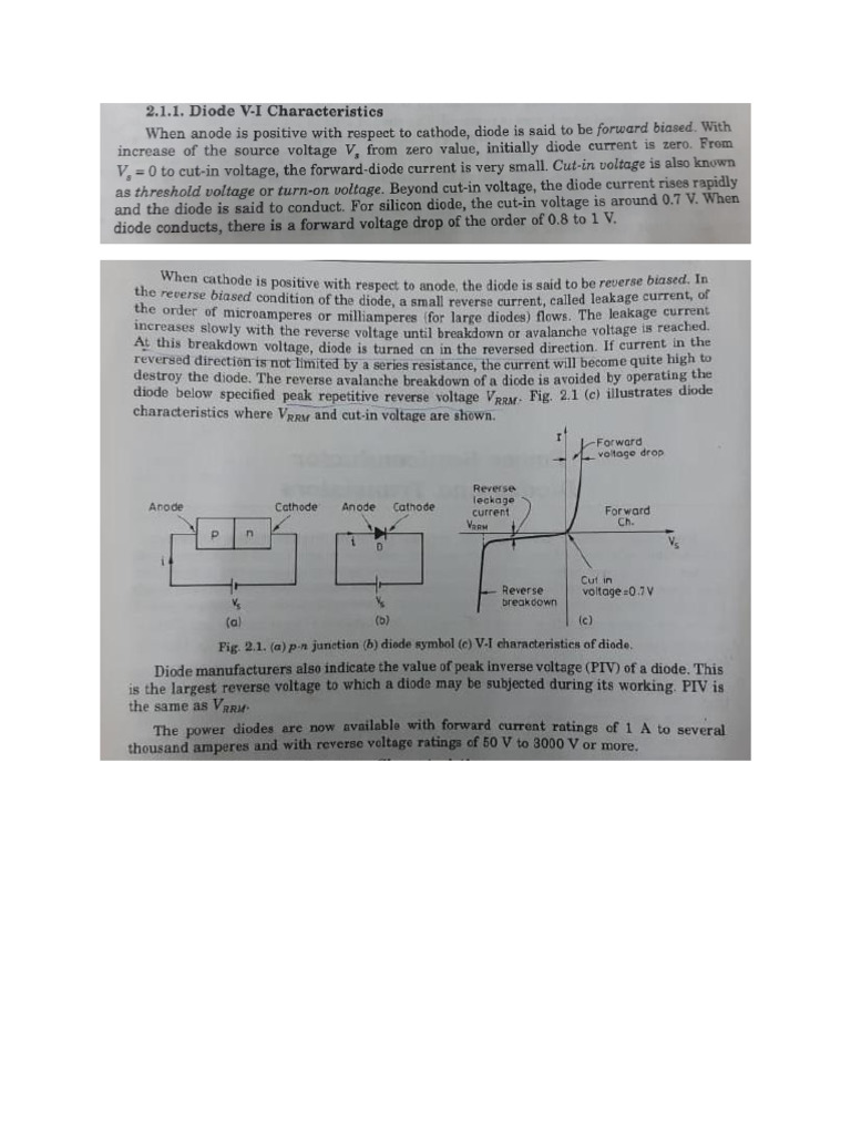 Half wave and full wave rectification using diode | PDF