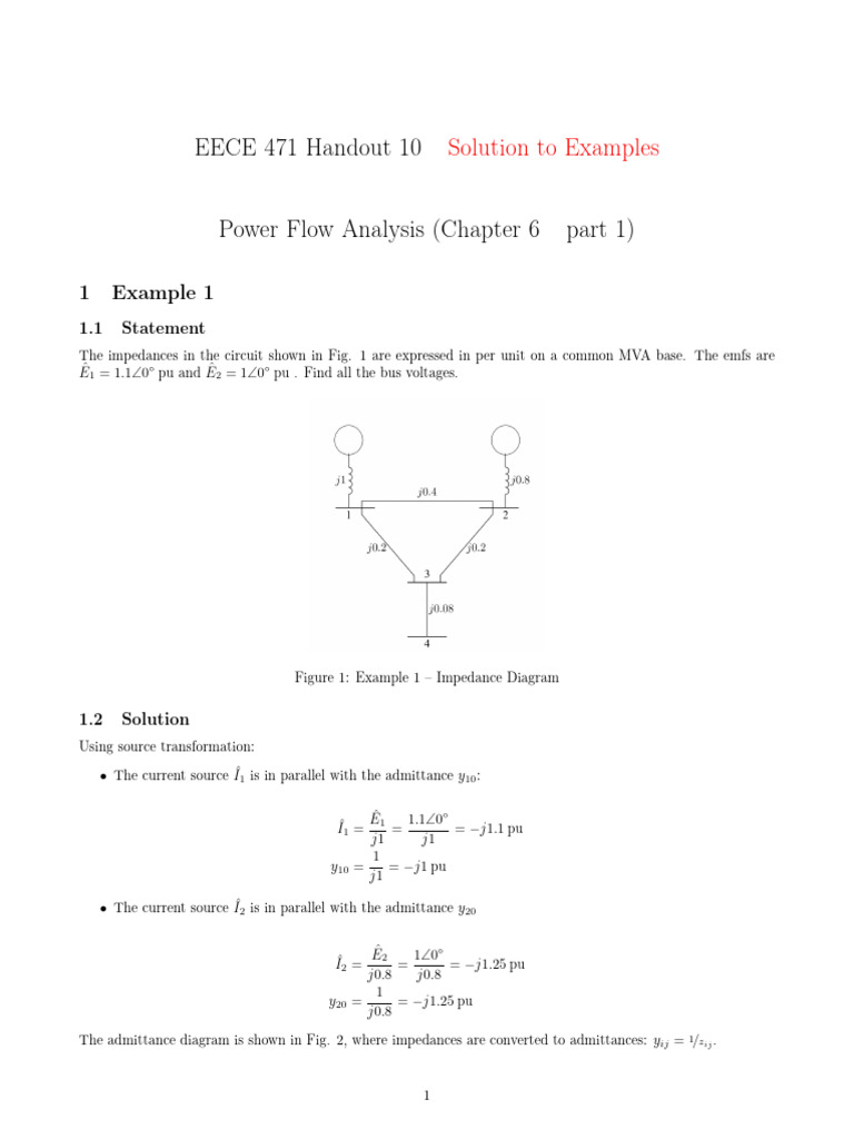 Handout 10 Examples | PDF | Electronics | Electromagnetism