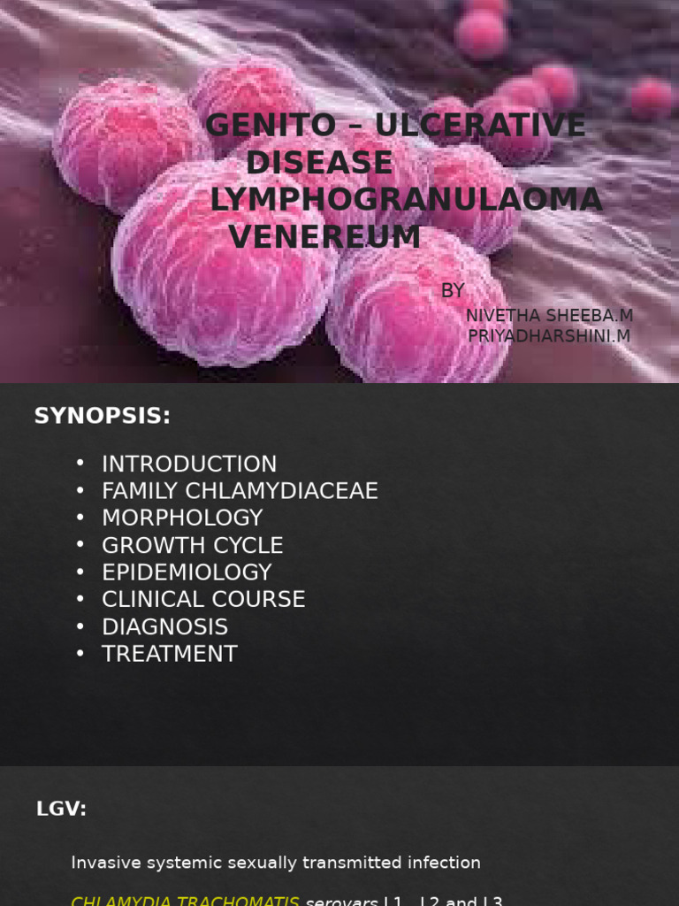 LYMPHOGRANULOSUM VENEREUM | PDF | Diseases And Disorders | Immunology