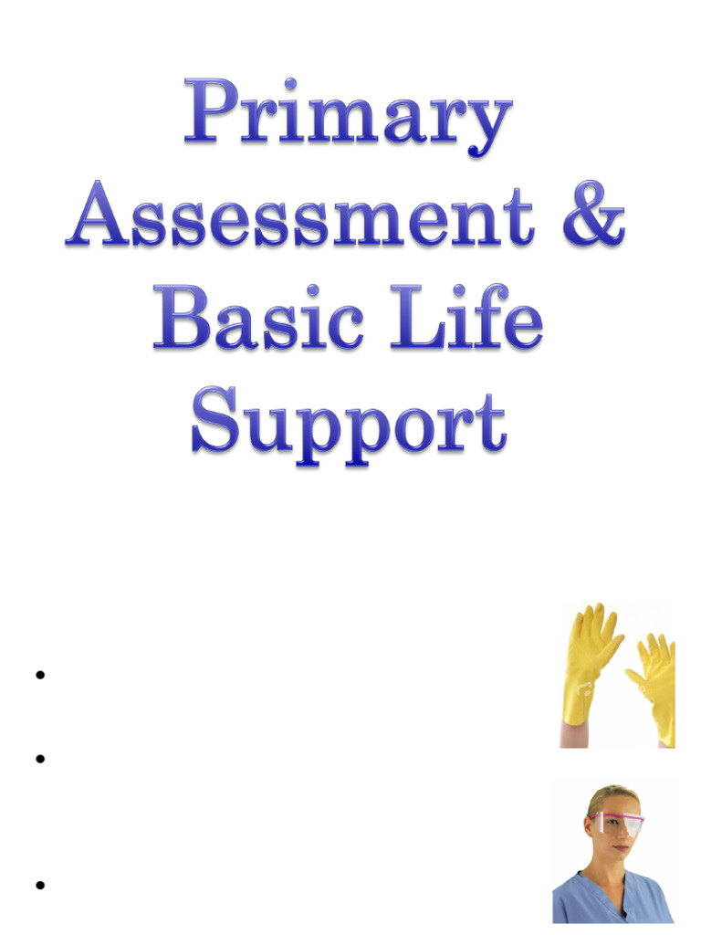 Primary & Secondary Assessment | PDF | Wound | Thorax