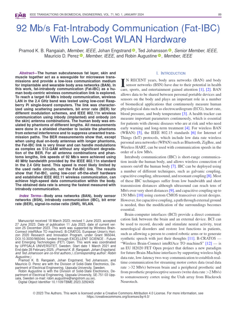 92 MB - S Fat-Intrabody Communication (Fat-IBC) With Low-Cost WLAN ...
