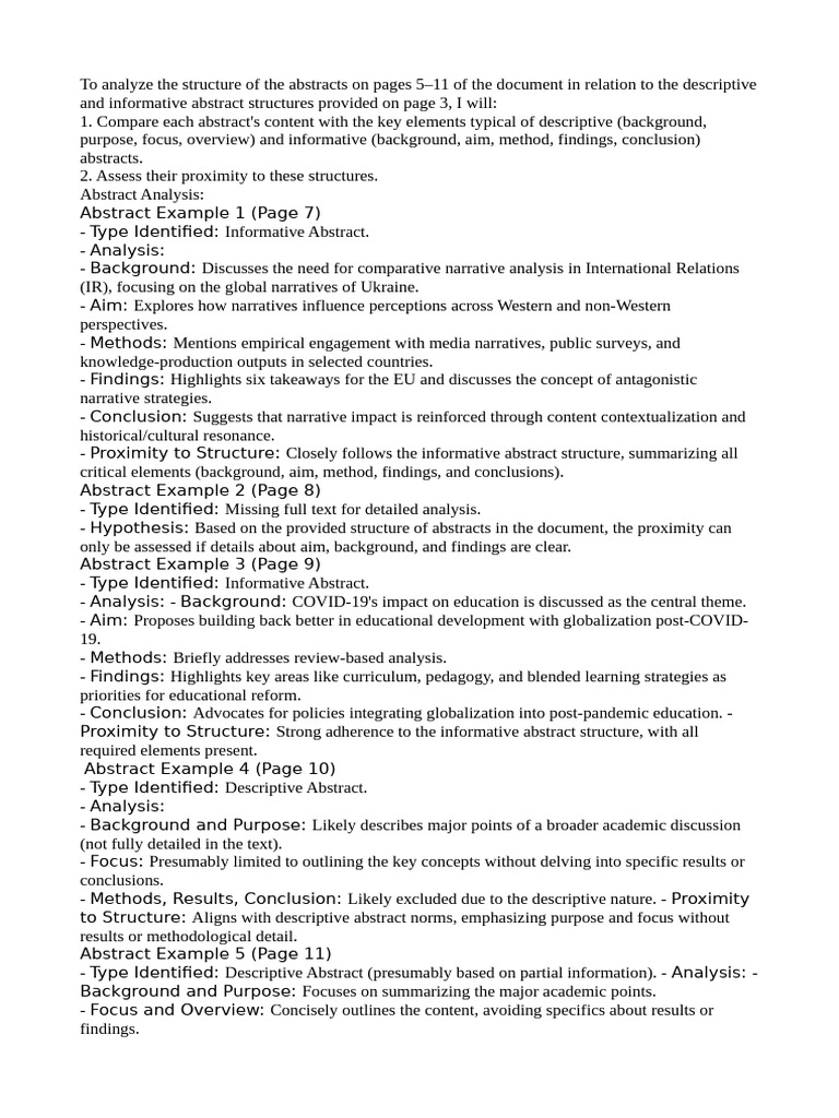 Analyzing Abstract Structures | PDF | Abstract (Summary) | Cognition