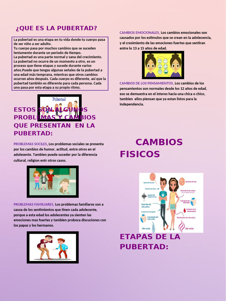 La Pubertad | PDF