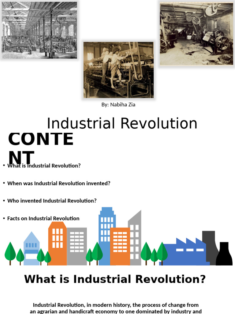 Overview of the Industrial Revolution | PDF