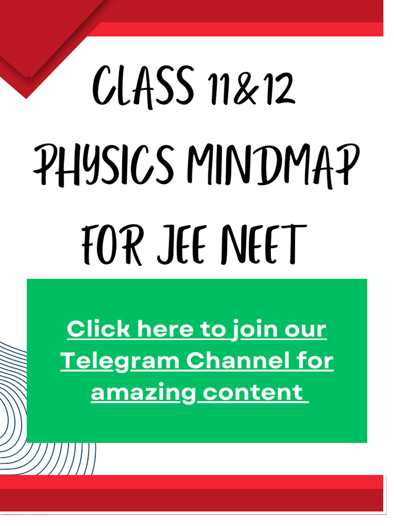 Physics Class 11&12 Mindmaps | PDF | Materials Science | Electromagnetism