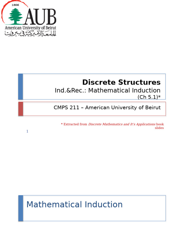 14 Induction 1 Pdf Mathematical Proof Summation