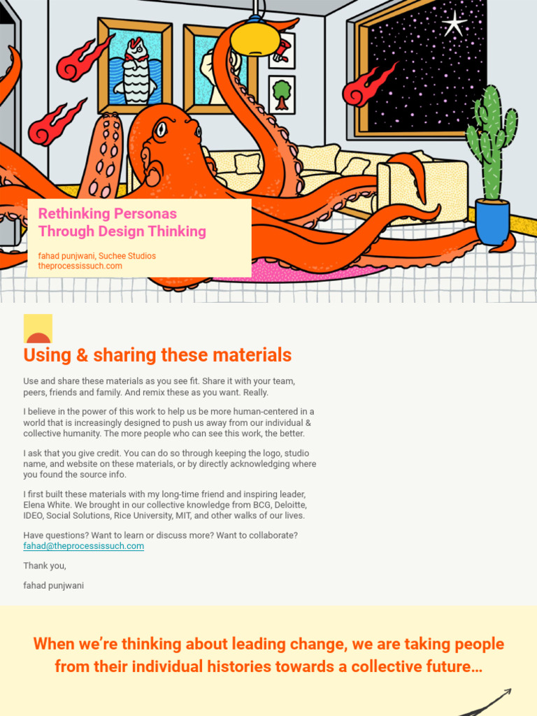 Rethinking Personas Using Design Thinking | PDF